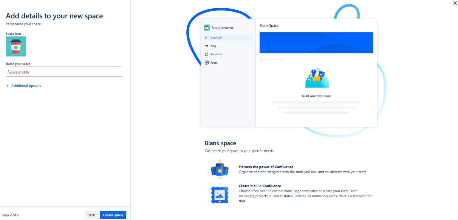 How to Create a Space in Confluence | The Requirements Engineer