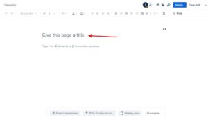 How to Create a Confluence Page | The Requirements Engineer