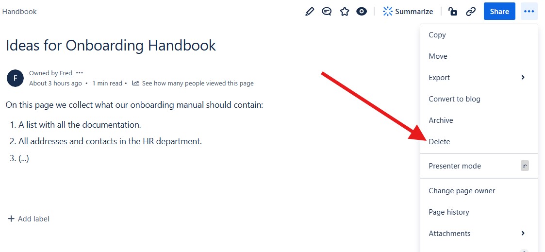 How to Delete a Page in Confluence: A Step-by-Step Guide | The ...