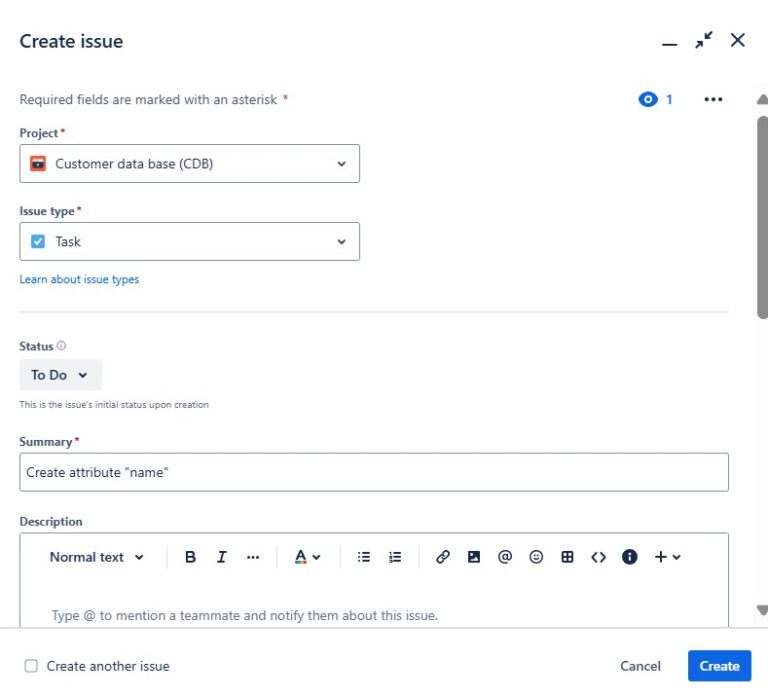 How to Create a Jira Issue: A Step-by-Step Guide | The Requirements ...