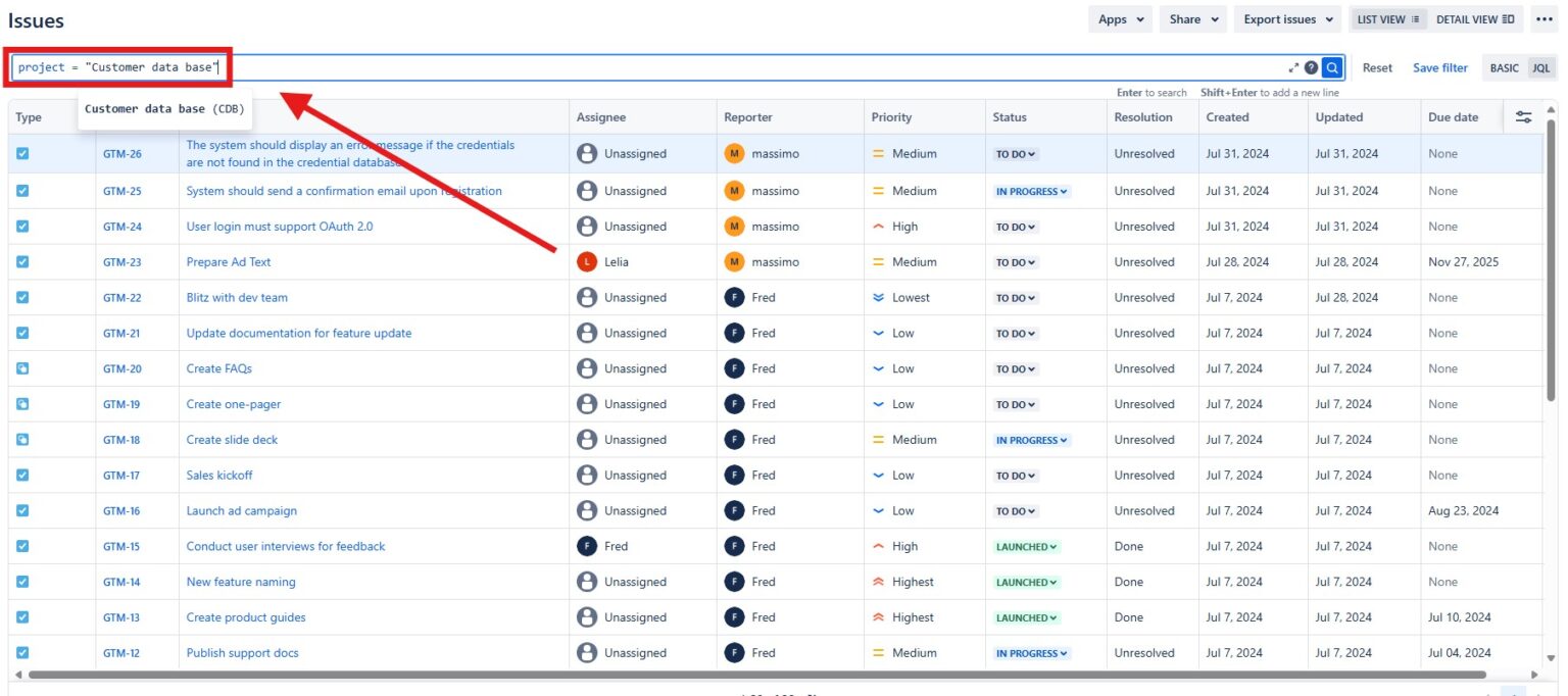 Introduction to JIRA Query Language (JQL) | The Requirements Engineer