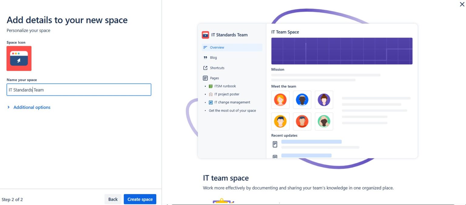How To Create A Confluence Space From A Template The Requirements Engineer