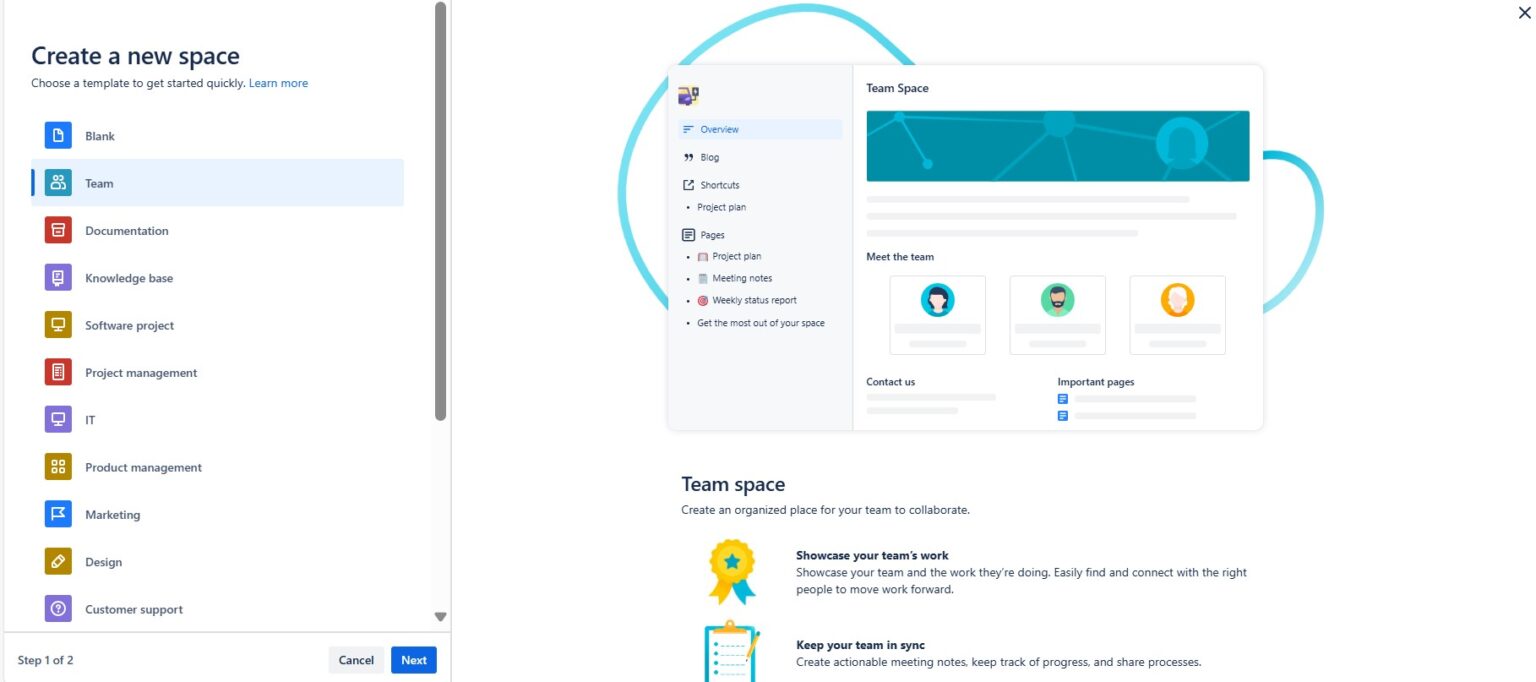How to Create a Confluence Space from a Template | The Requirements ...
