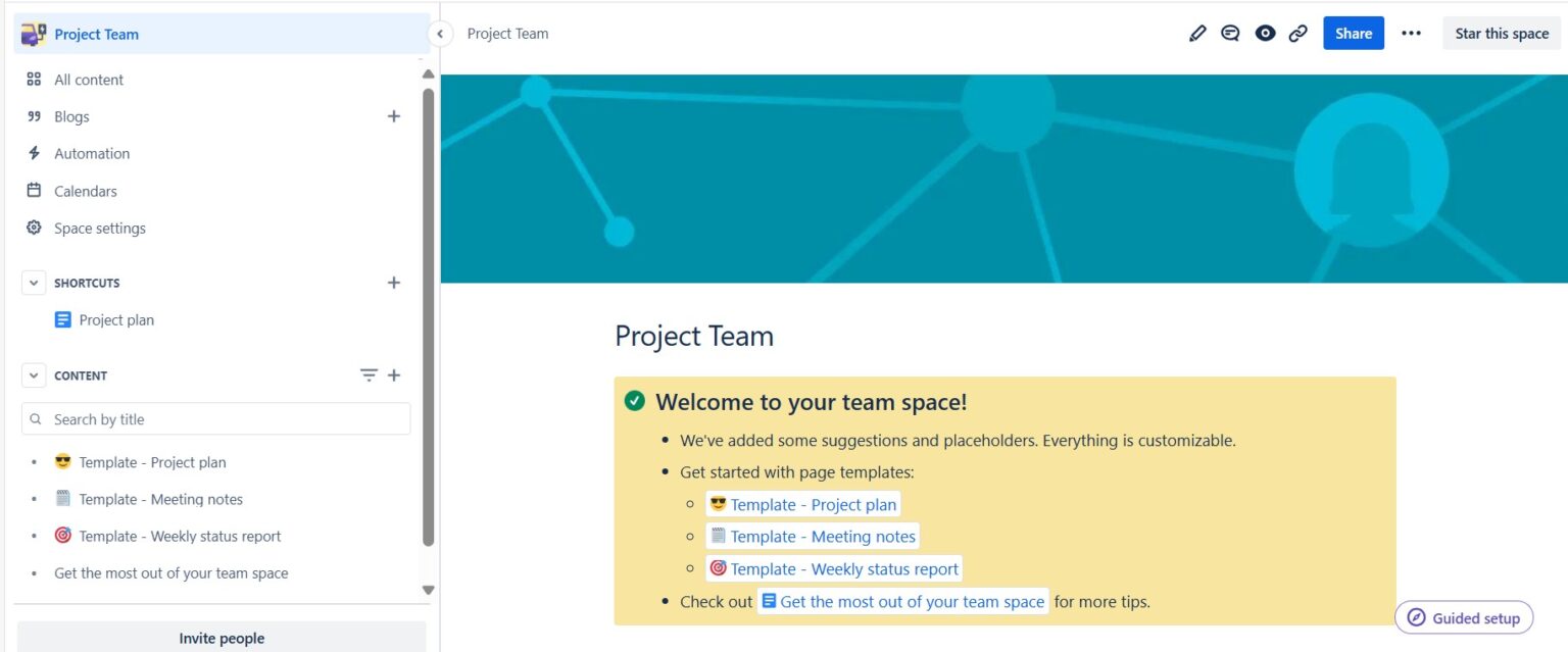How To Create A Confluence Space From A Template The Requirements Engineer
