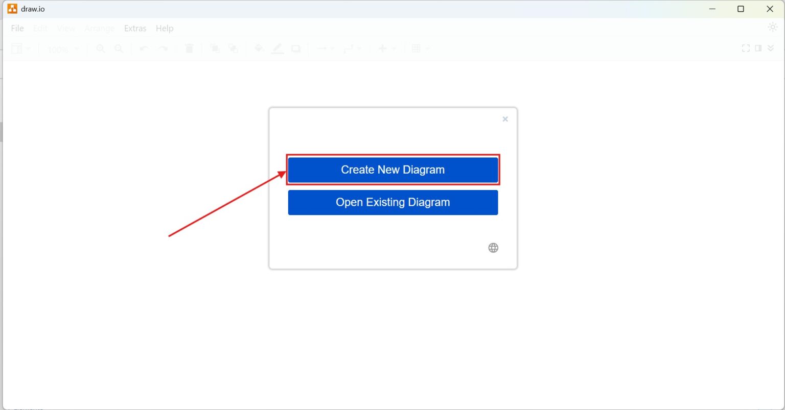 How to Create a Blank Diagram in draw.io | The Requirements Engineer
