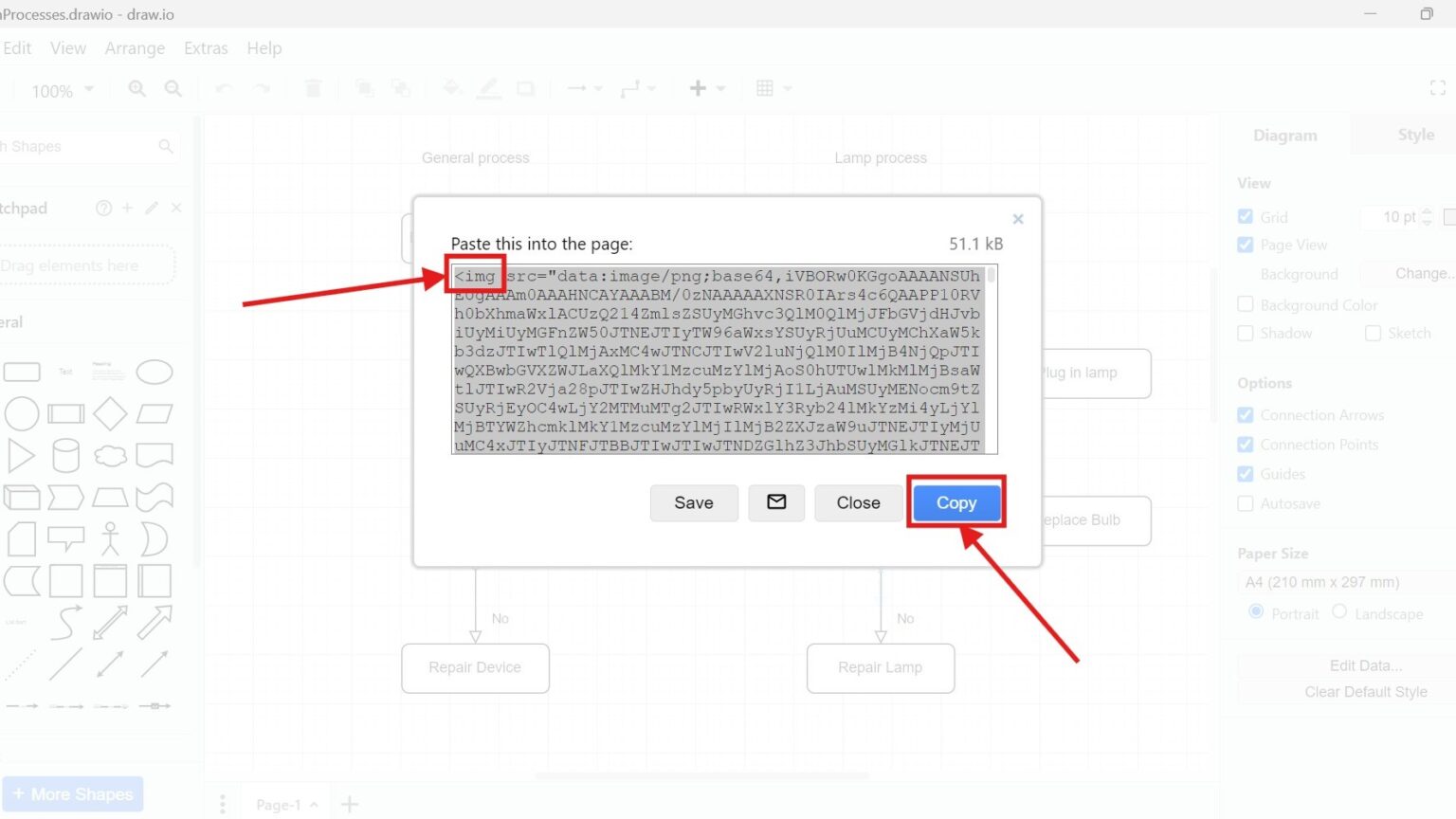 How to Embed a draw.io Diagram with an HTML Tag | The Requirements Engineer