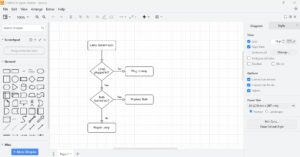 How to Create a Diagram using Templates in draw.io | The Requirements ...