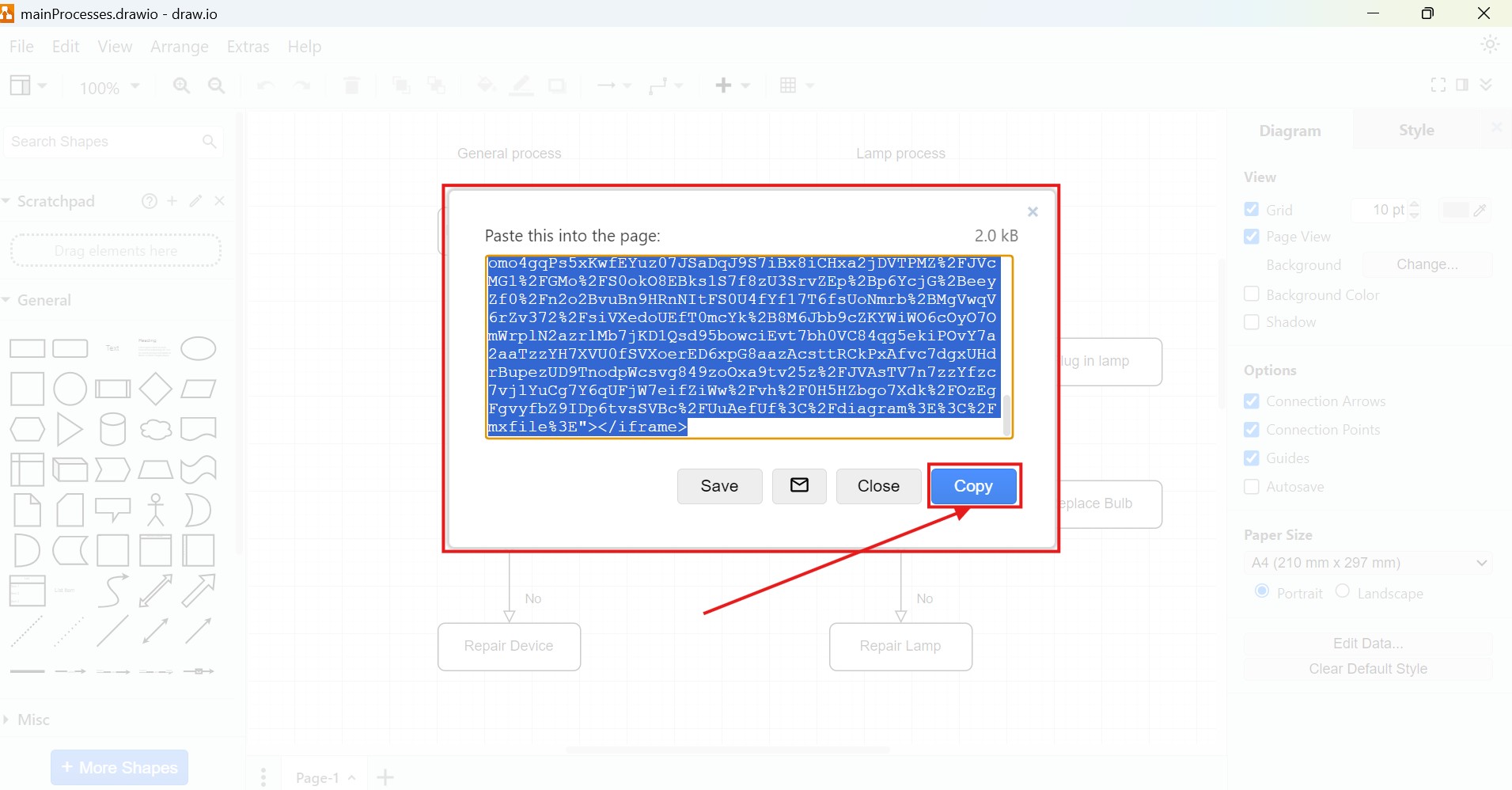 How to Embed an IFrame draw.io Diagram | The Requirements Engineer