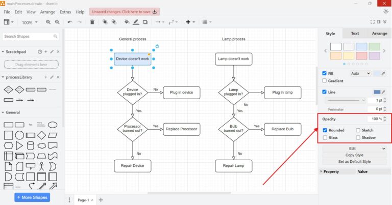 Mastering Styles in Draw.io | The Requirements Engineer