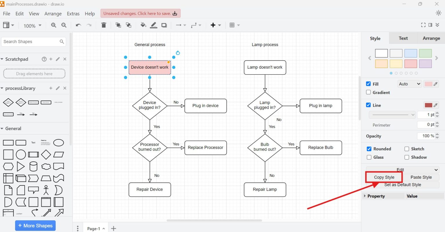 Mastering Styles in Draw.io | The Requirements Engineer