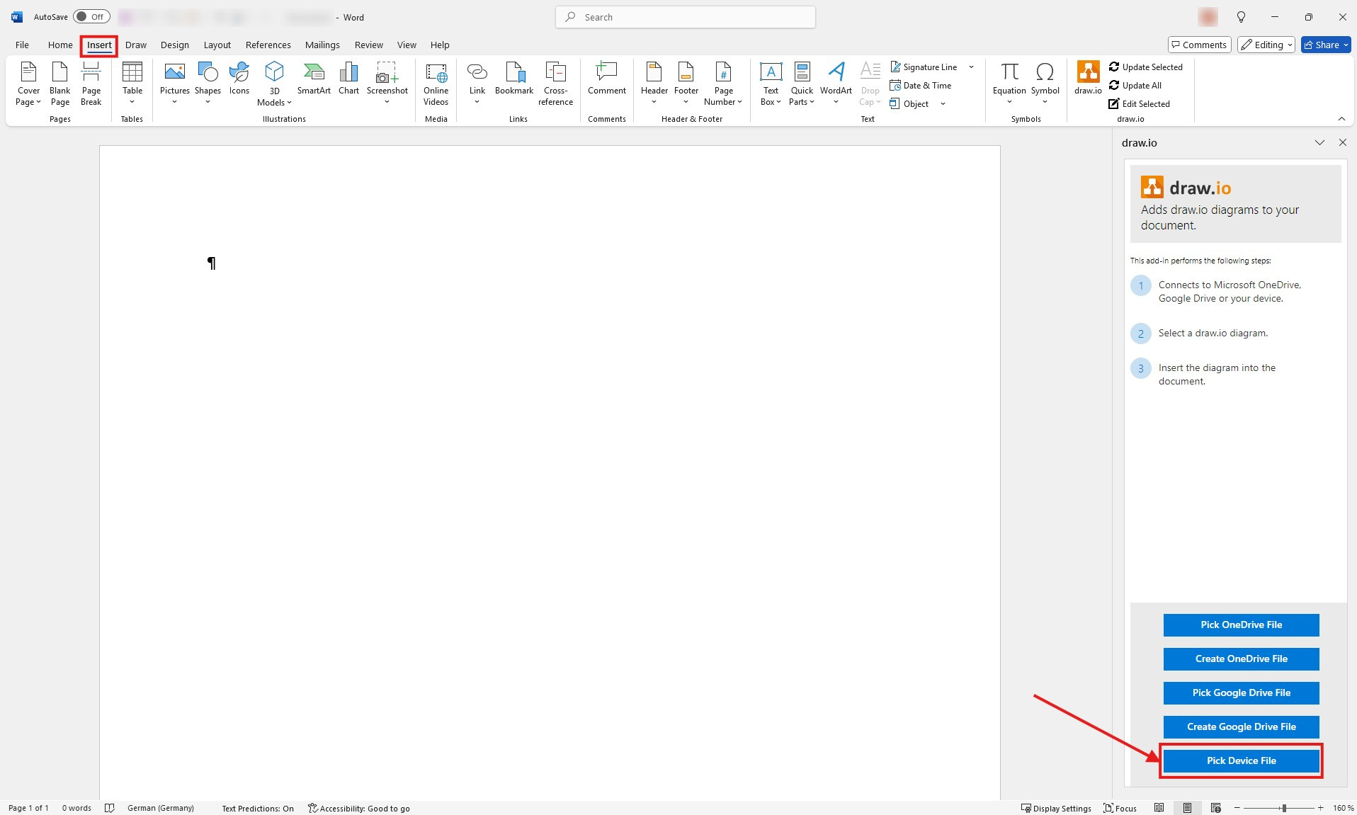 How to Use draw.io in Microsoft Office Word | The Requirements Engineer