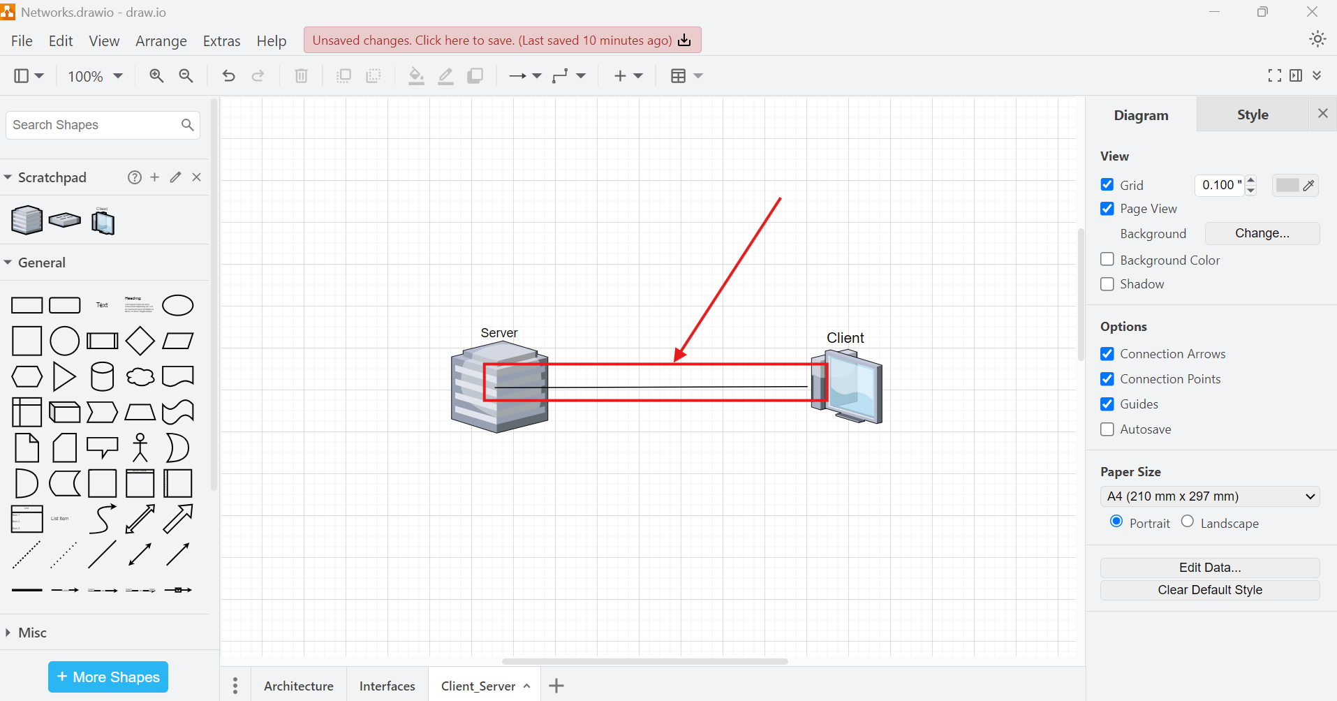 How to Add and View Connector Animations in draw.io | The Requirements ...