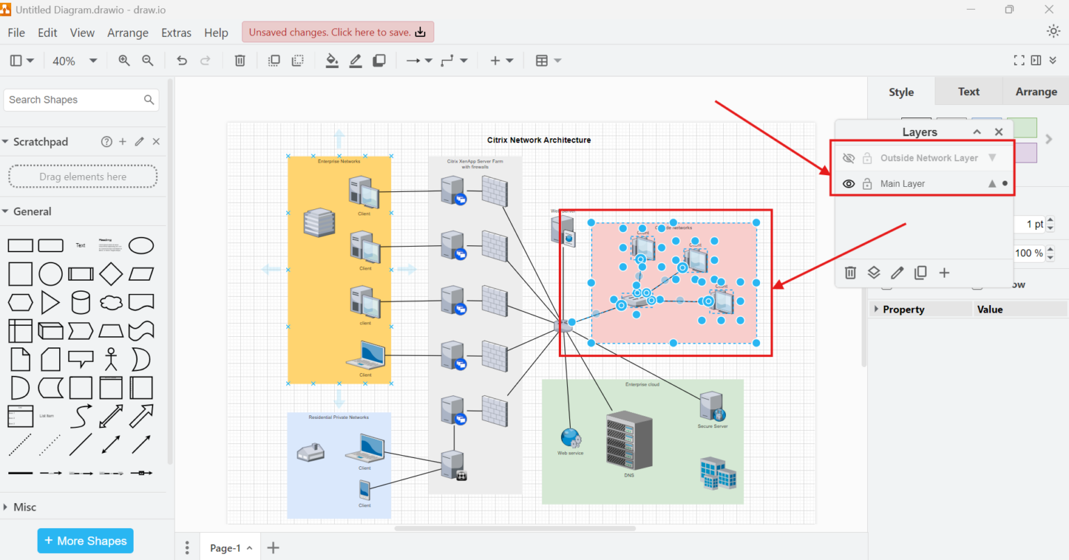 How to Use Layers in draw.io | The Requirements Engineer