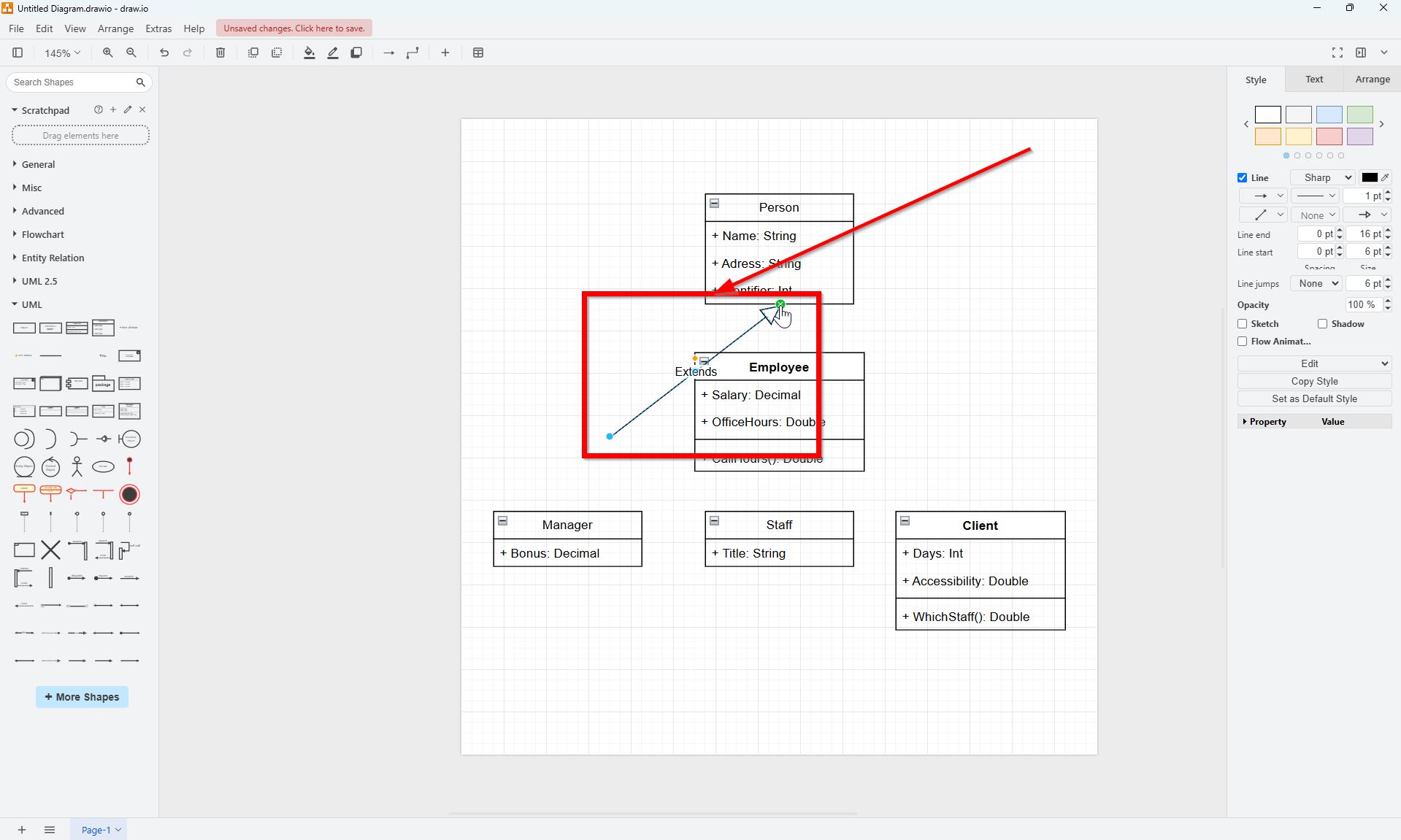 How to Build a UML Class Diagram with draw.io | The Requirements Engineer