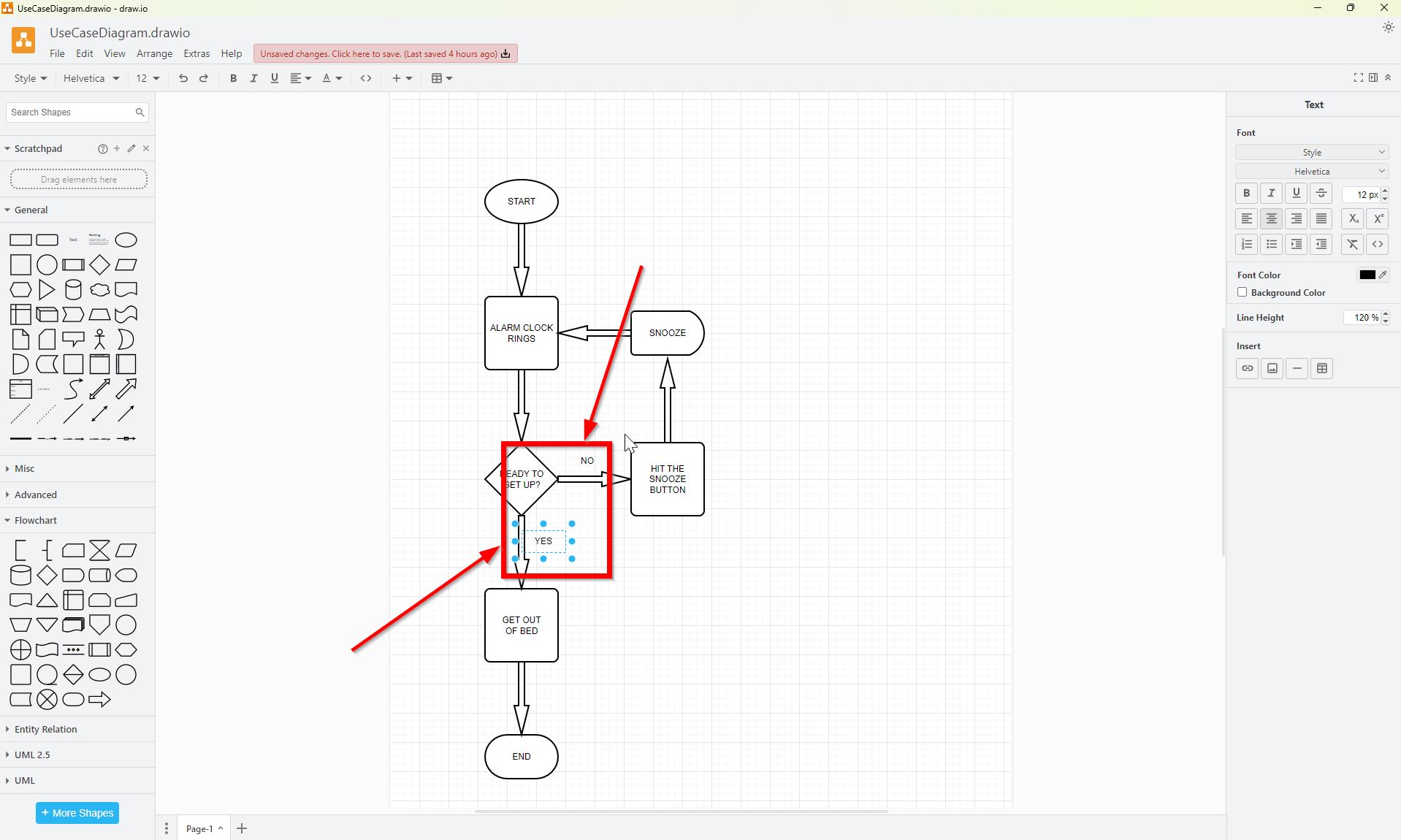 How to Create a Flowchart Example with draw.io | The Requirements Engineer