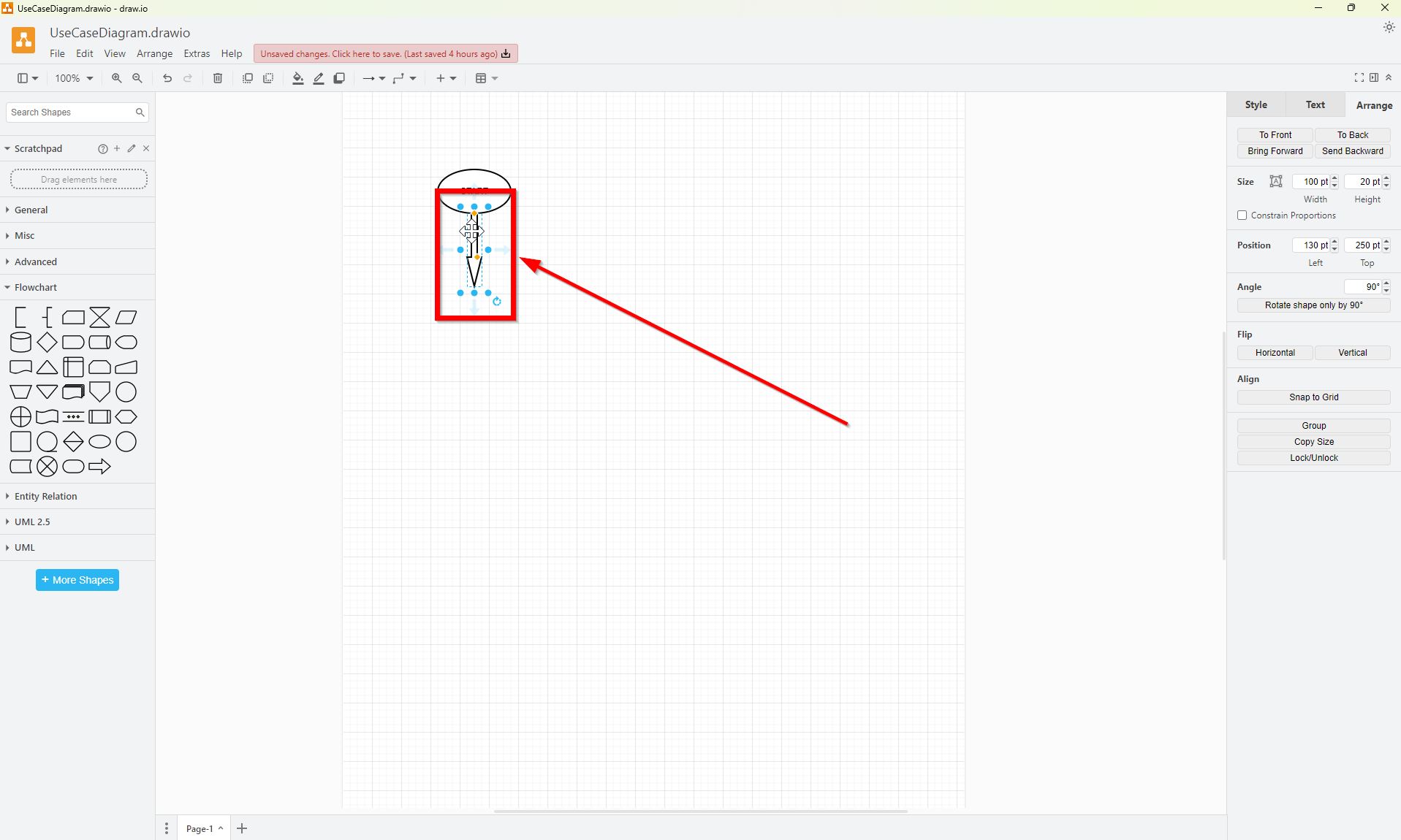 How to Create a Flowchart Example with draw.io | The Requirements Engineer