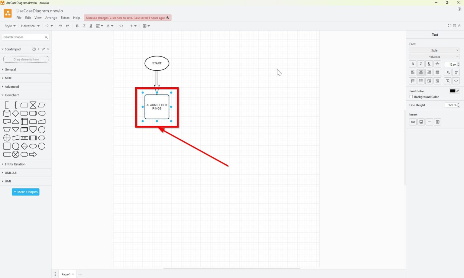 How to Create a Flowchart Example with draw.io | The Requirements Engineer