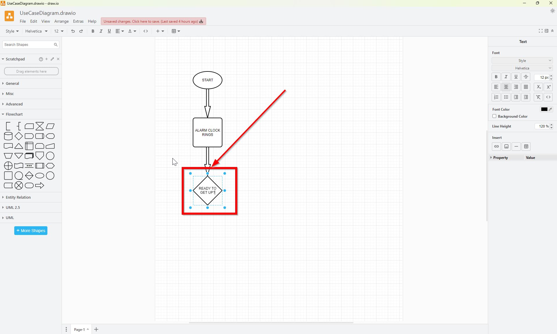 How to Create a Flowchart Example with draw.io | The Requirements Engineer
