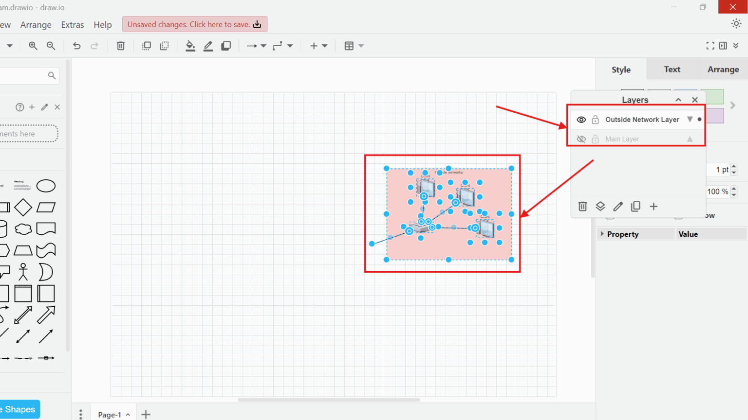 How to Use Layers in draw.io | The Requirements Engineer